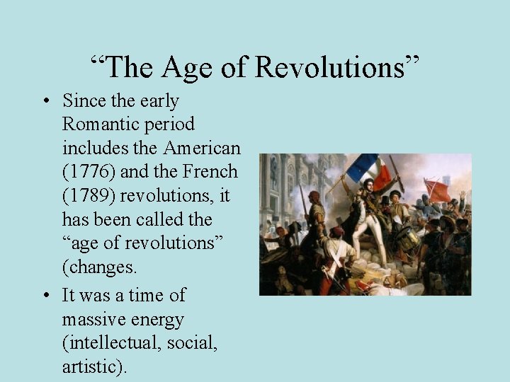 The Romantic Era in British Literature 1798 1832