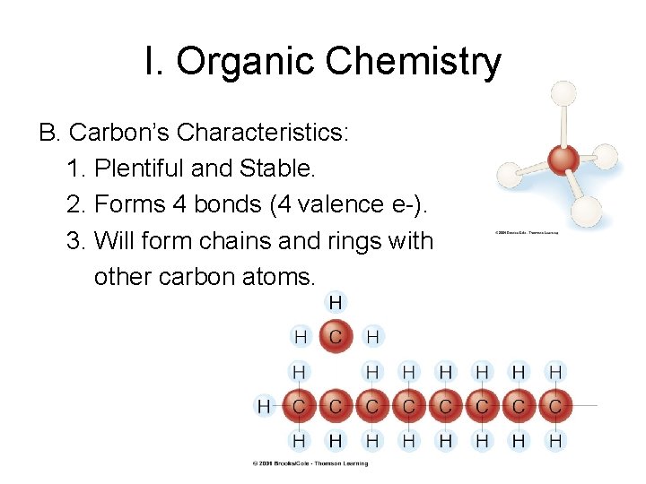 Chapter 3 Carbon Compounds in Cells I Organic
