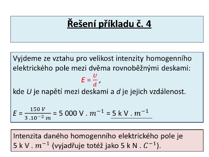 Elektrick pole Tematick oblast FYZIKA Kmitn vlnn a
