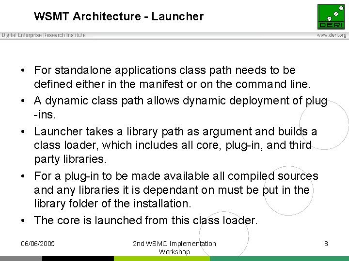 The WSML Editor Plugin to the Web Services