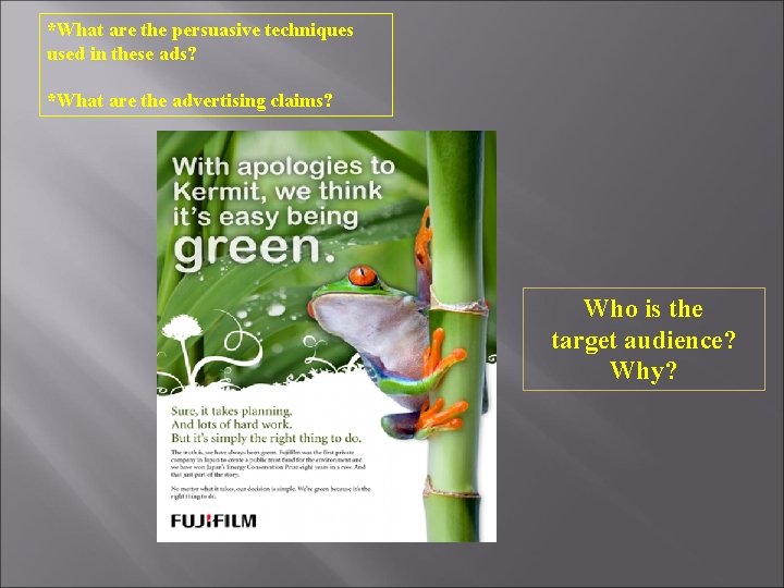 AUDIENCE in Advertisements Part One SB 2 7