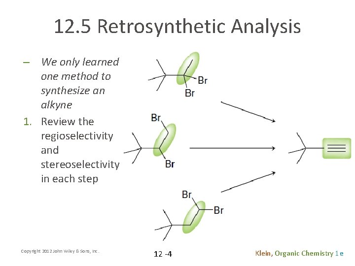 12 5 Retrosynthetic Analysis For more challenging complex