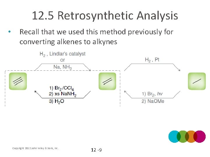 12 5 Retrosynthetic Analysis For more challenging complex