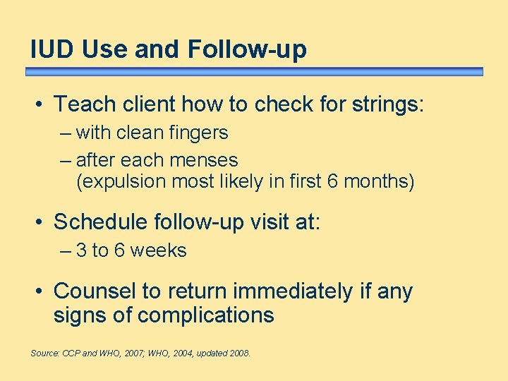 Contraceptive Options for Women and Couples with HIV