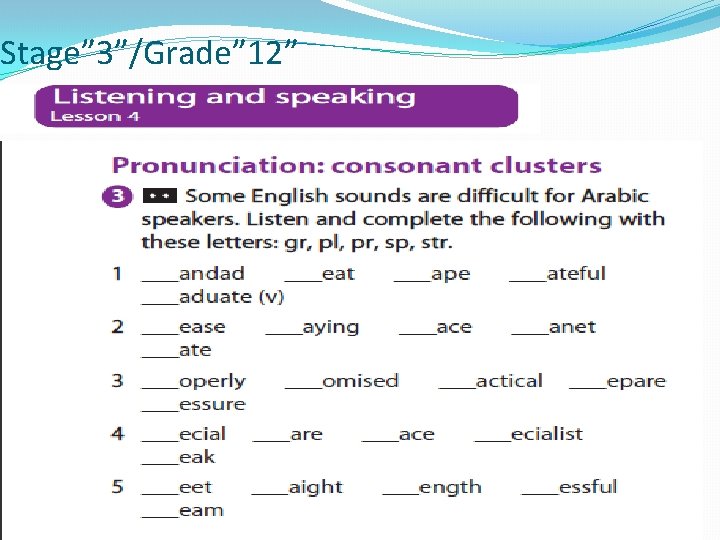 pronunciation Prepared by Heba O Ammar 20080538 Wafaa
