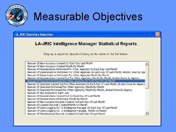 Los Angeles Joint Regional Intelligence Center Lieutenant Robert