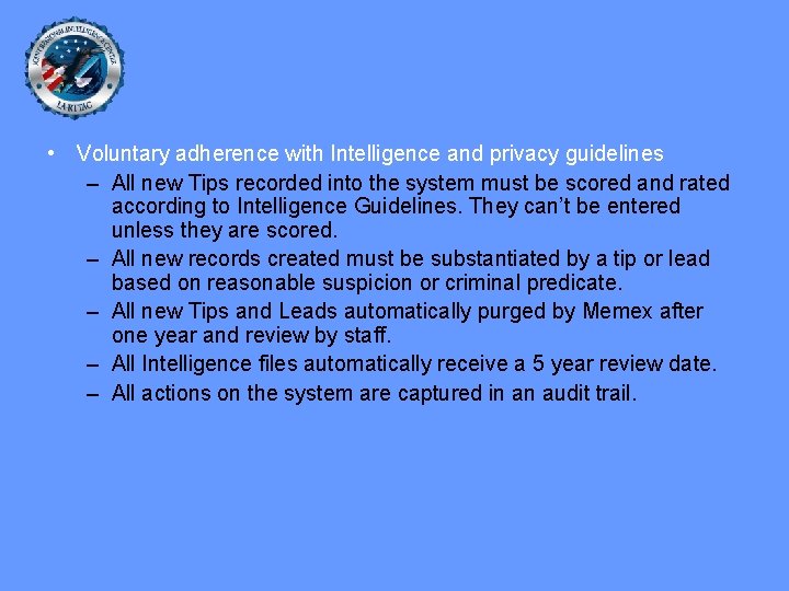 Los Angeles Joint Regional Intelligence Center Lieutenant Robert