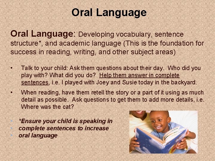 Ready Set Go Kindergarten Presentation At the end