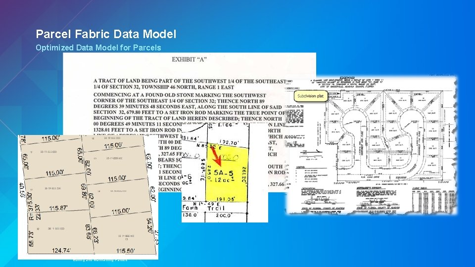 Editing Maintaining Parcels with Arc Map Amy Andis