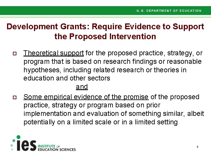 Investing in Innovation i 3 Fund Evidence Evaluation