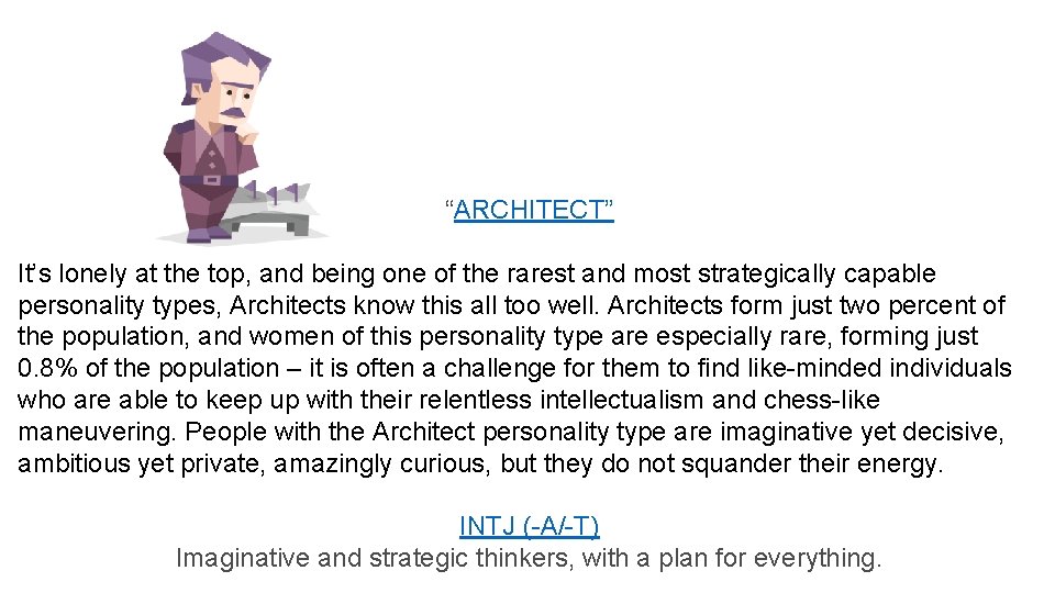 Who Are You Roadmap Take test Identify results