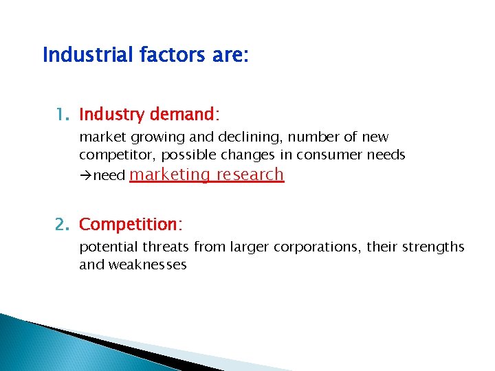 Environmental and Industry Analysis Prepared by Farida Komalasari