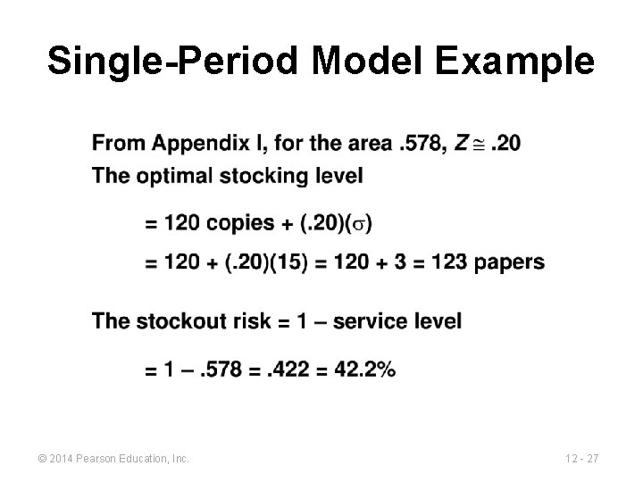 Inventory Management 12 Power Point presentation to accompany