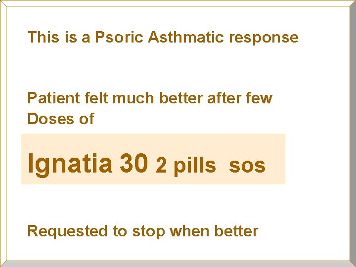 A CASE OF BRONCHIAL ASTHMA By Dr Jawahar