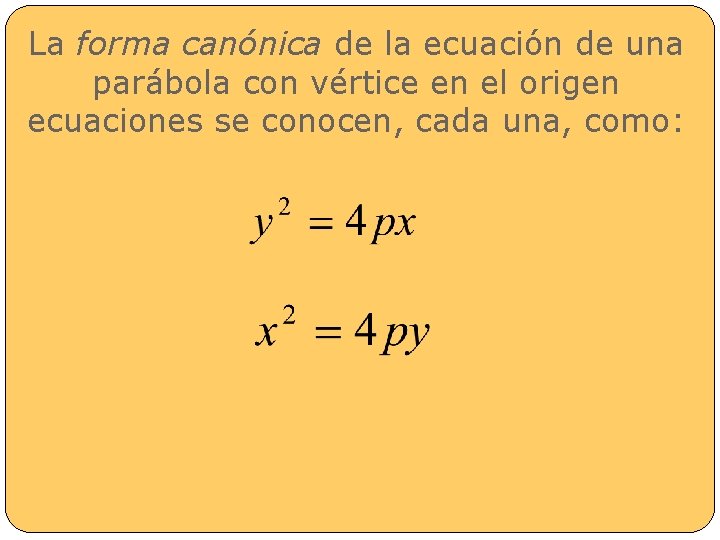 LA CIRCUNFERENCIA Y LA PARBOLA UNIDAD 13 Objetivo