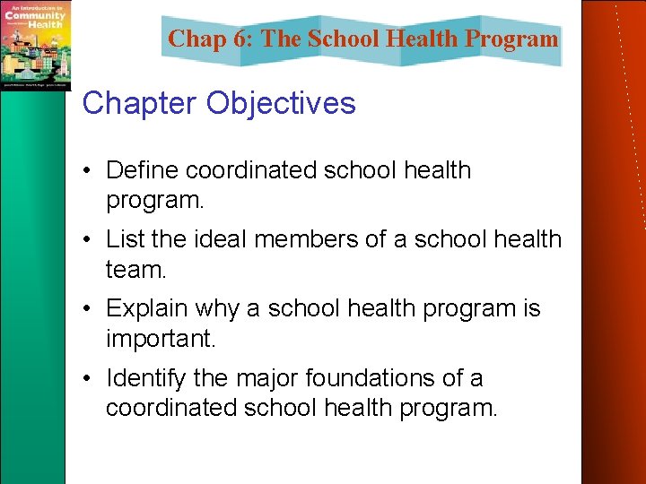 Chap 6 The School Health Program A Component