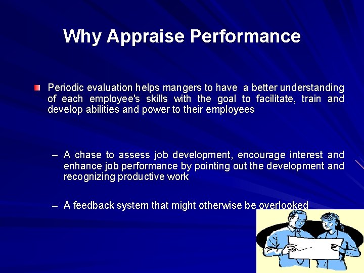 Performance Appraisal of International Employees Presented by Tat