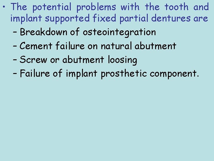 Definition IMPLANTS An implant is a biological or