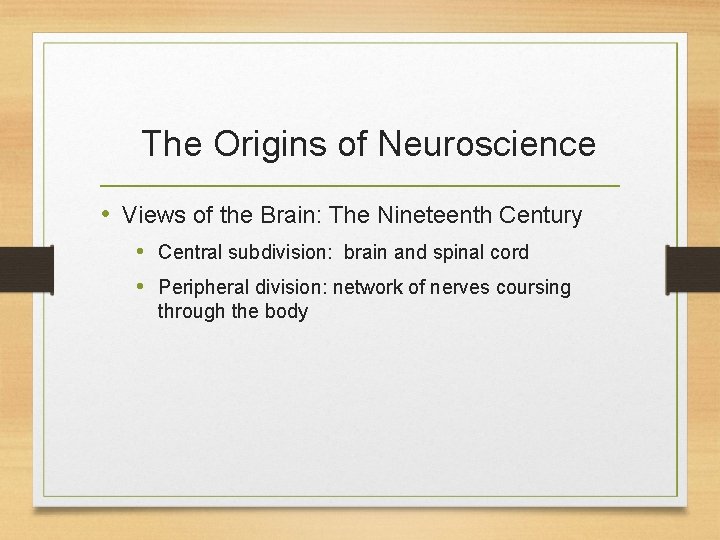 The Origins of Neuroscience Prehistoric ancestors Brain vital