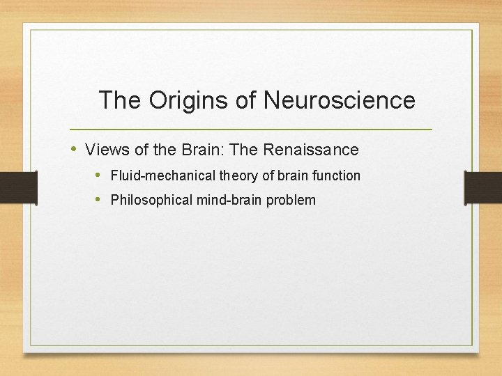 The Origins of Neuroscience Prehistoric ancestors Brain vital