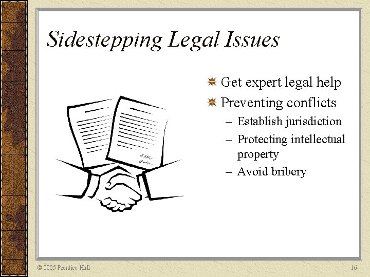 Chapter 5 The Political Legal and Regulatory Environments