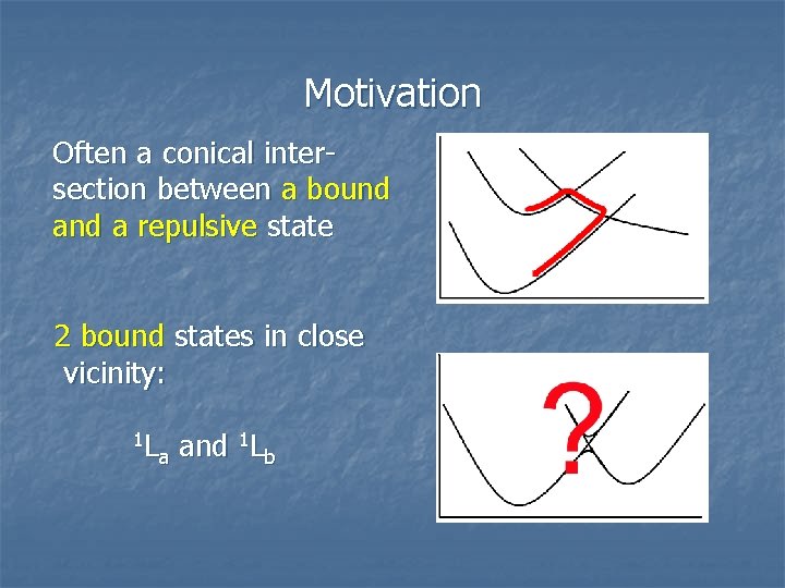 The Conical Intersections between 1 Lb and 1