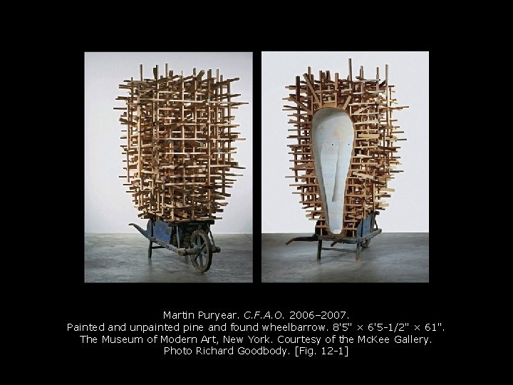 Martin Puryear C F A O 2006 2007