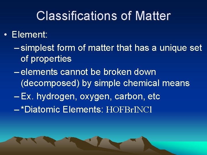 Matter and Energy Essential Questions What is matter