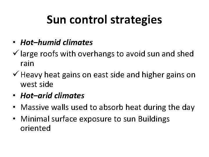 FBE 03 Building Construction Science Lecture 6 Building