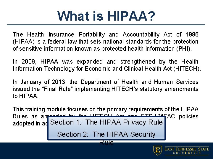 What is HIPAA The Health Insurance Portability and