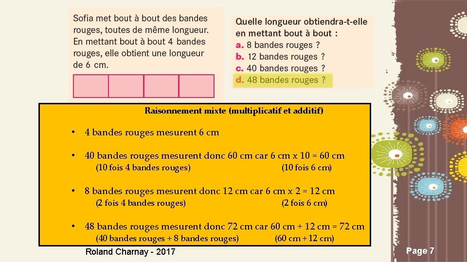 Animation pdagogique Proportionnalit au cycle 3 2 nd