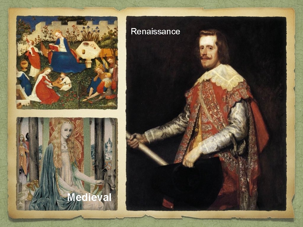 Renaissance Artists From artisan to artist Before the