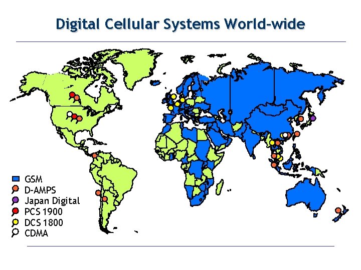 The Global System for Mobile communications GSM Overview