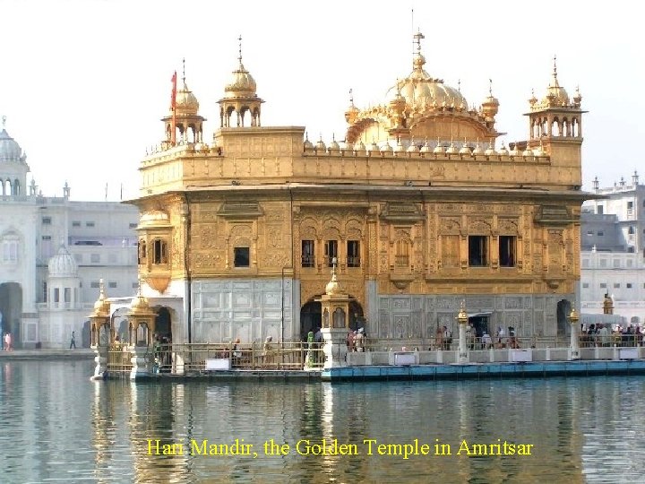 Hari Mandir the Golden Temple in Amritsar In