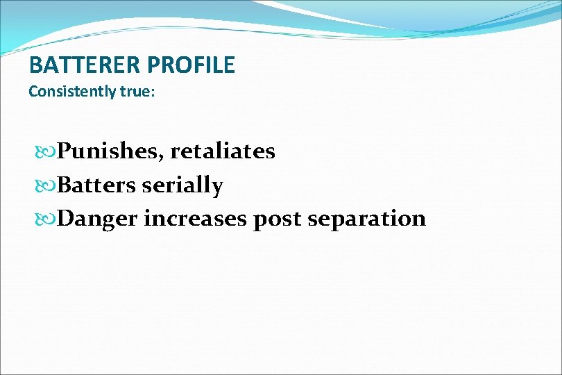 ACCOUNTABILITY AND INTERVENTION FOR ABUSIVE MEN Lundy Bancroft