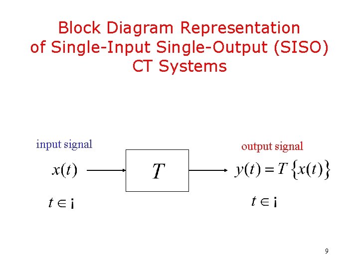 Chapter 1 Fundamental Concepts 1 Signals A signal