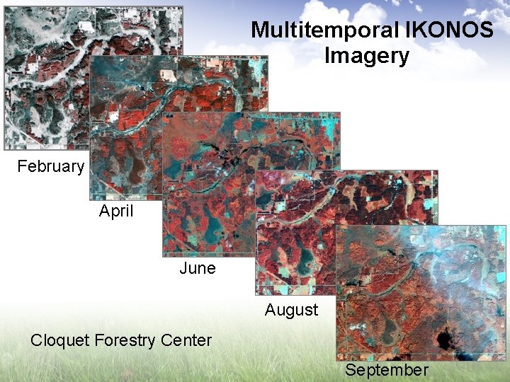 Temporal Classification and Change Detection May 6 IKONOS