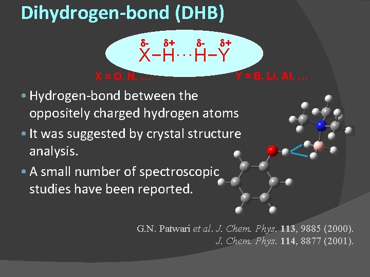 INFRARED SPECTROSCOPY OF PHENOLTRIETHYLSILANE DIHYDROGENBONDED CLUSTER ...