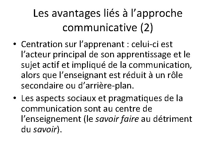 Lapproche actionnelle et la comptence dite communicative en