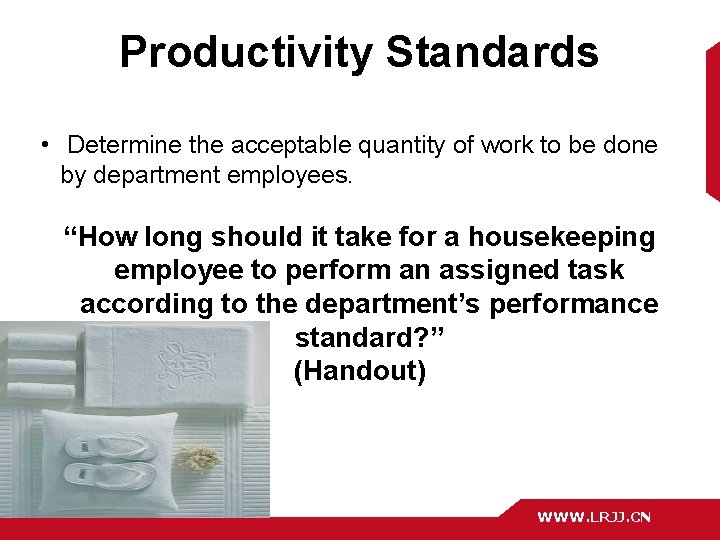 The Role of Housekeeping in Hospitality Operations WWW