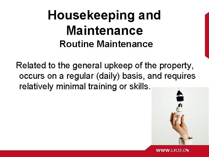 The Role of Housekeeping in Hospitality Operations WWW