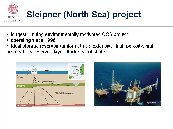 CO 2 geological storage in saline formations Auli