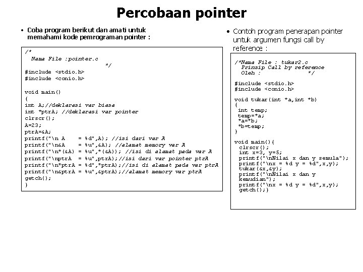 Bagian 1 INTRODUCTION Awal Berkenalan Sejarah C Bahasa
