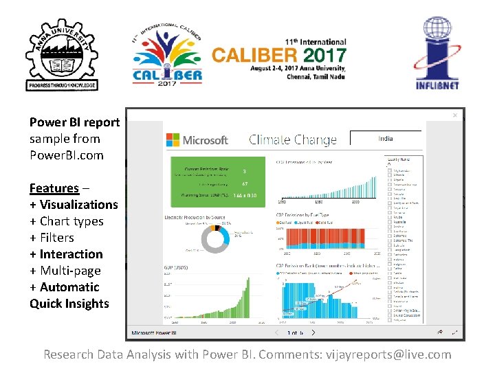 Research Data Analysis with Power BI Vijay Krishnan