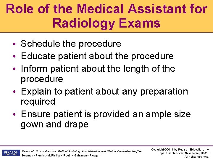 Pearsons Comprehensive Medical Assisting Administrative and Clinical ...