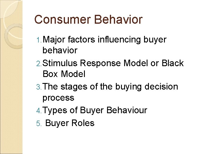 Sir Padampat Singhania University Consumer Behaviour Market Segmentation