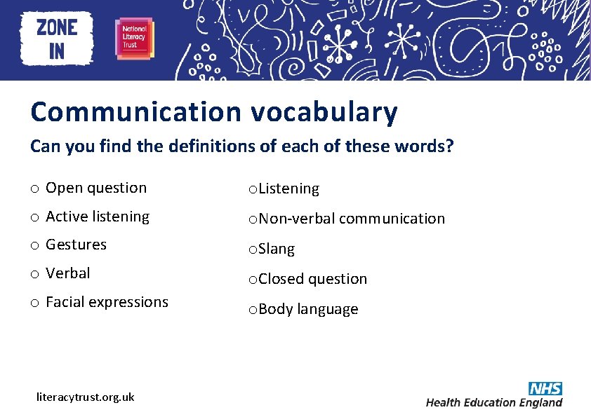 Heading here Communication Communication is about passing messages