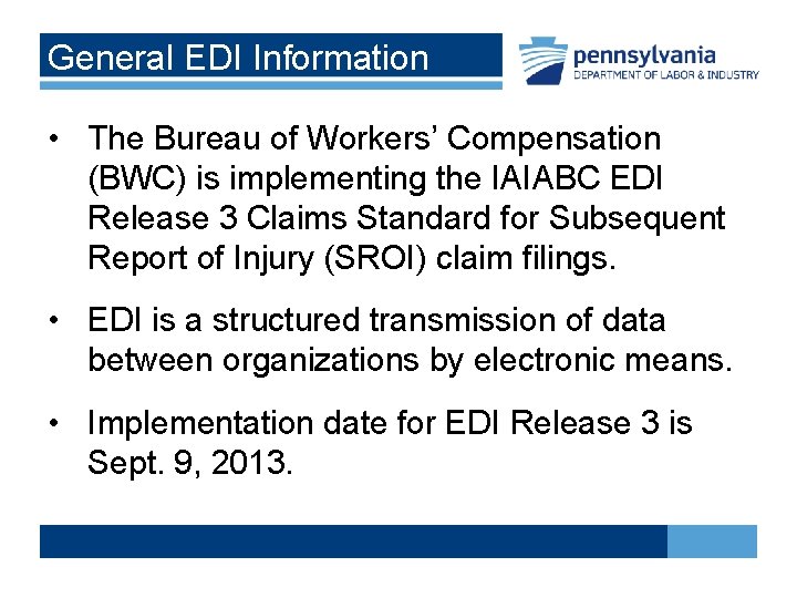 Bureau of Workers Compensation Subsequent Report of Injury