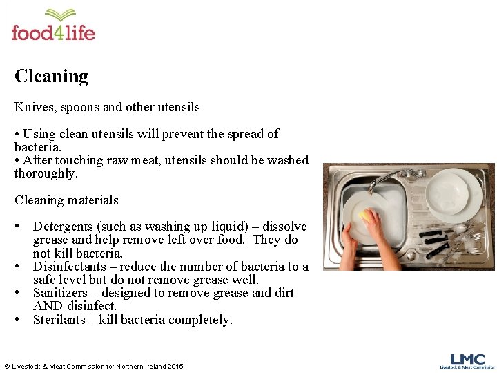 The 4 Cs how to prevent food poisoning