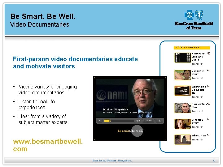 Be Smart Be Well Health and Safety Web